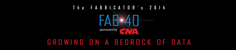 EVS Metal Named to Fab 40 for 2014 by The Fabricator Mag