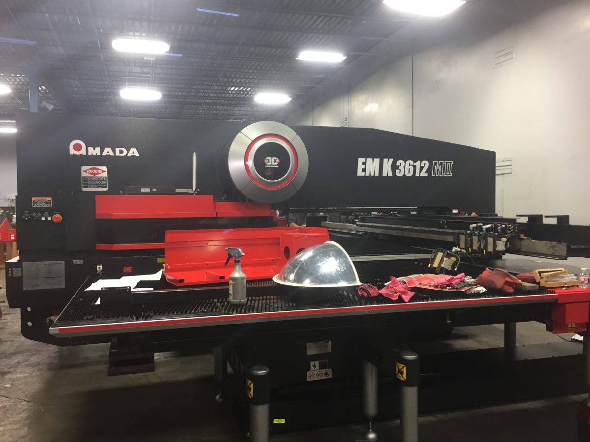 EVS's Texas Metal Fabrication Facility Gets a New "Toy"