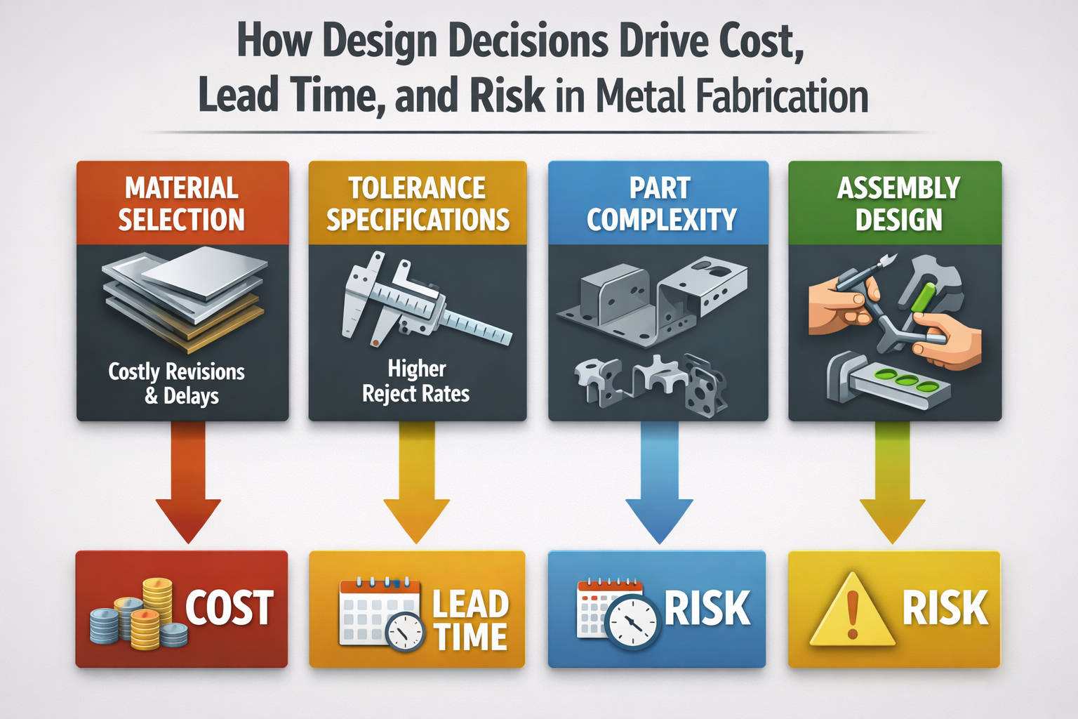 How Design Decisions Impact Cost, Lead Time & Risk | EVS Metal